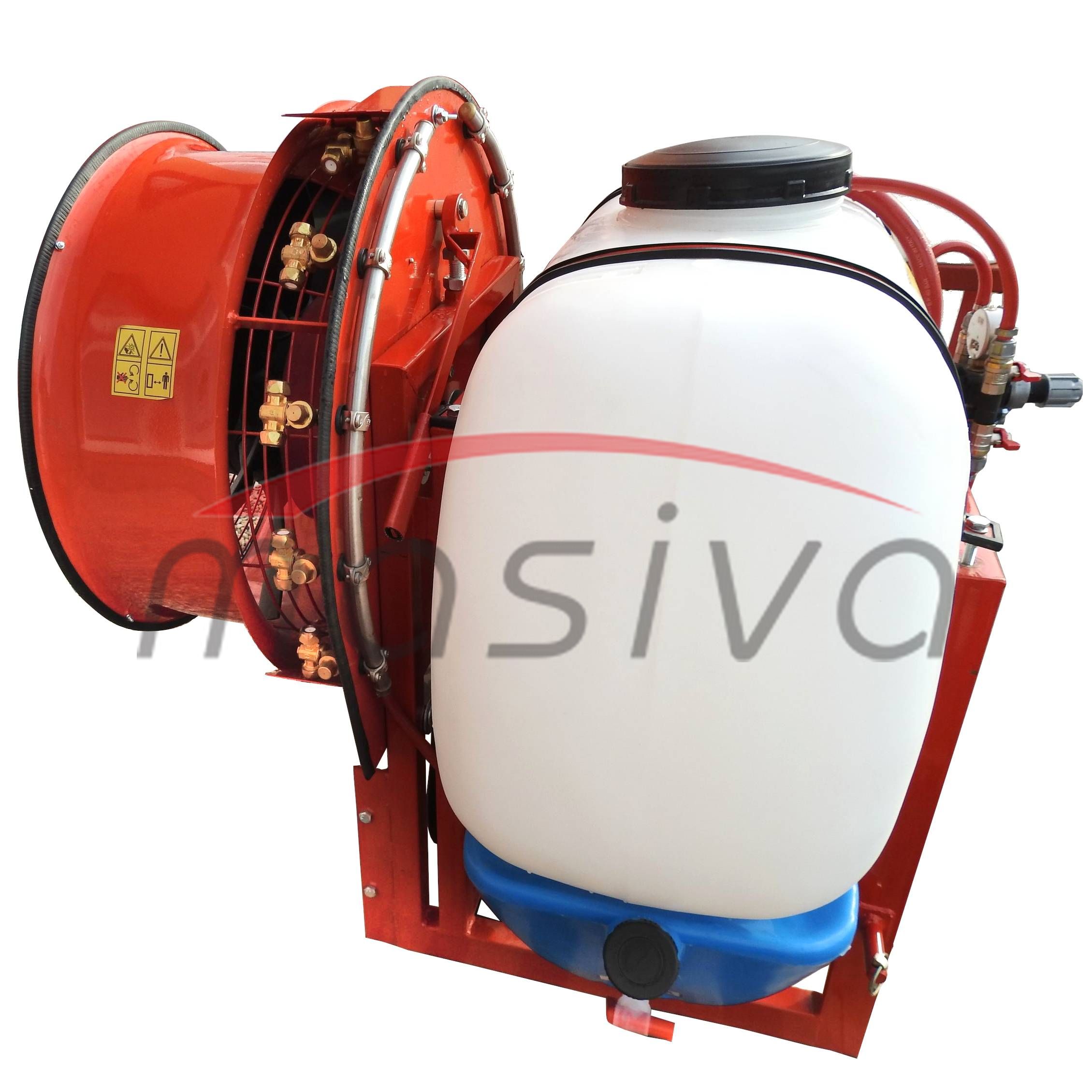 ATOMIZER 200 l, 2 REZER., PUMPA KŽK 65 l/min, OBRUČ 600 mm, STAND. VER ...