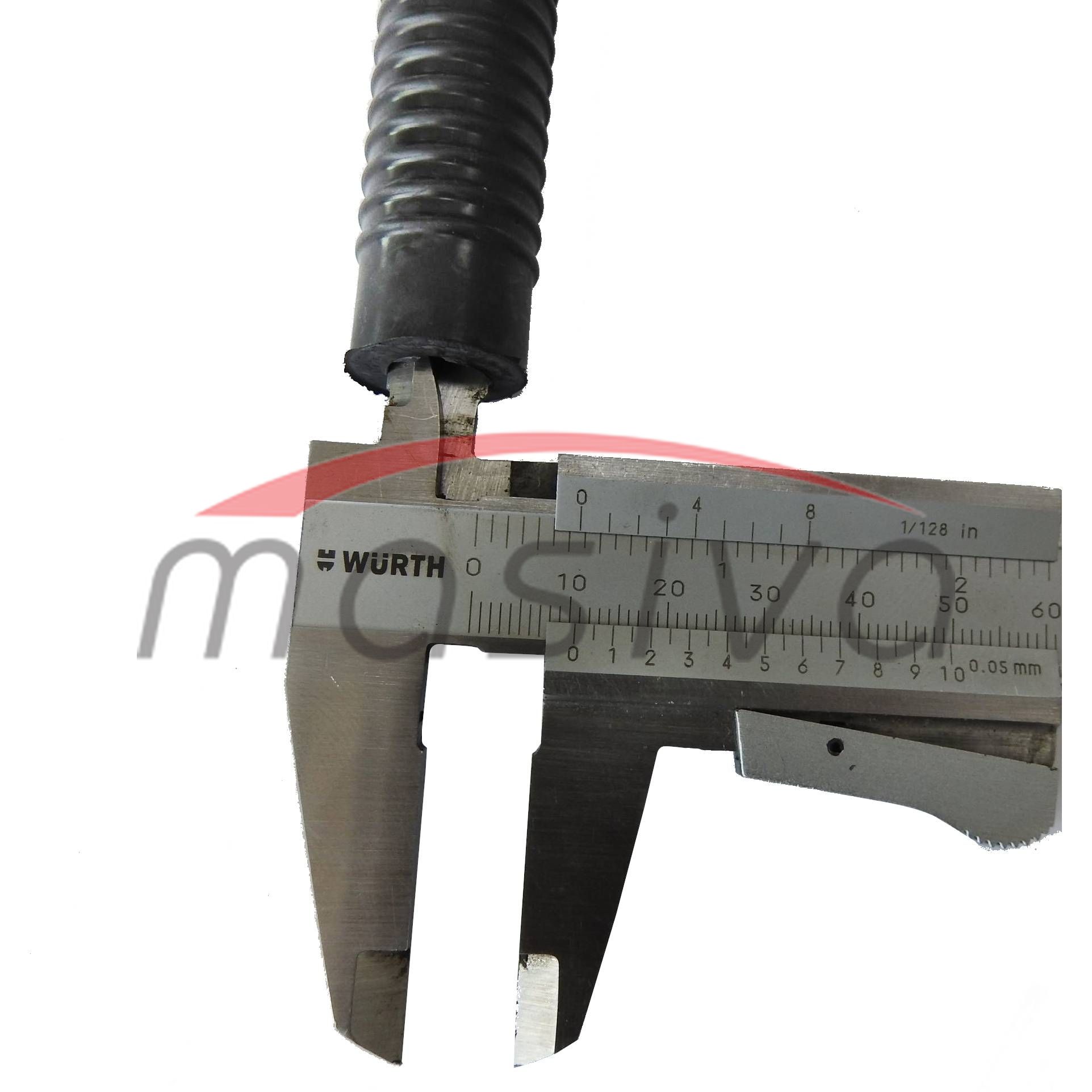 SISNA GUMA DUGAČKA CRNA TROKUTASTA, NOVOG TIPA KURTSAN | Masiva