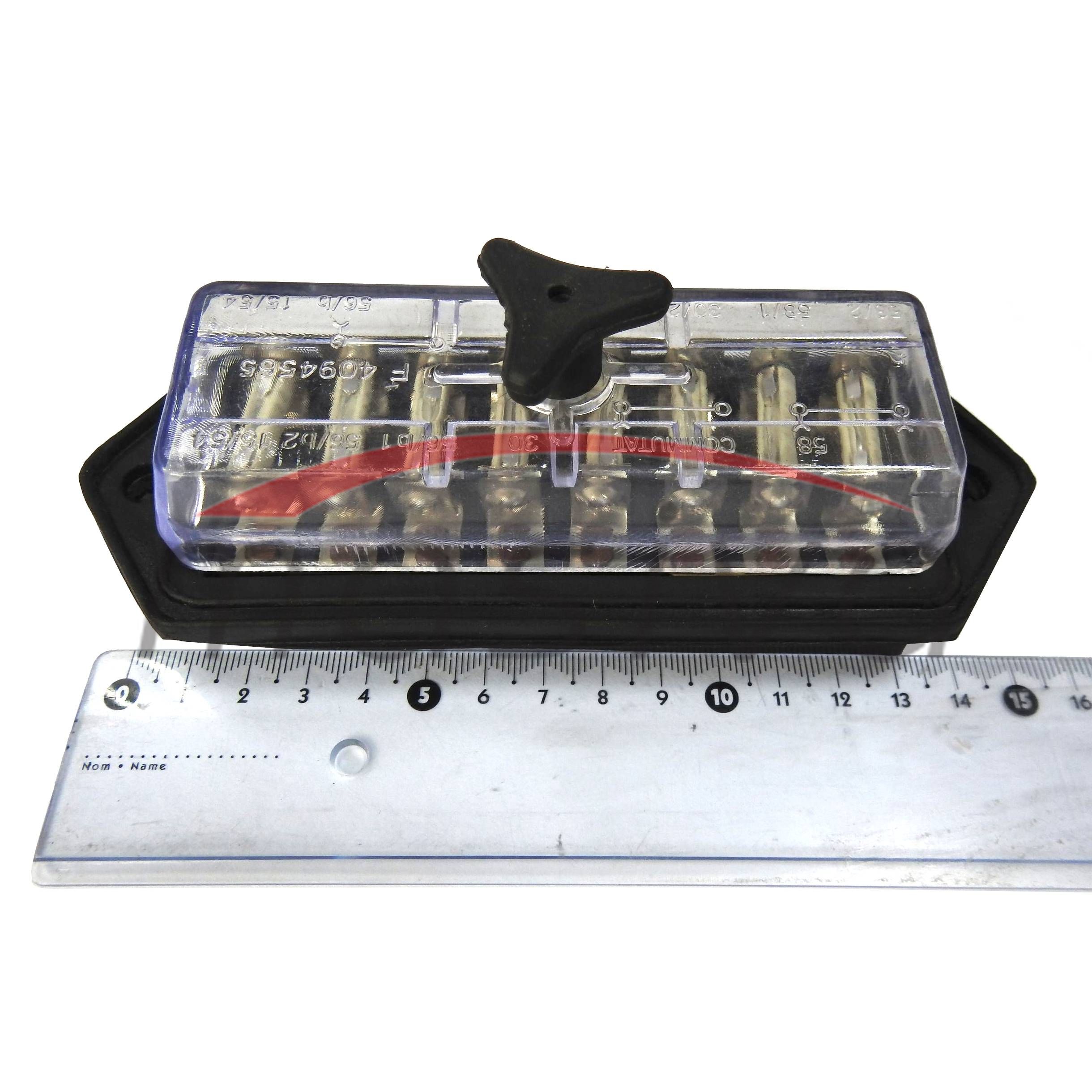 KUTIJA OSIGURAČA 8 POLNA UGRADNJA VIJCI SA STRANE | Masiva