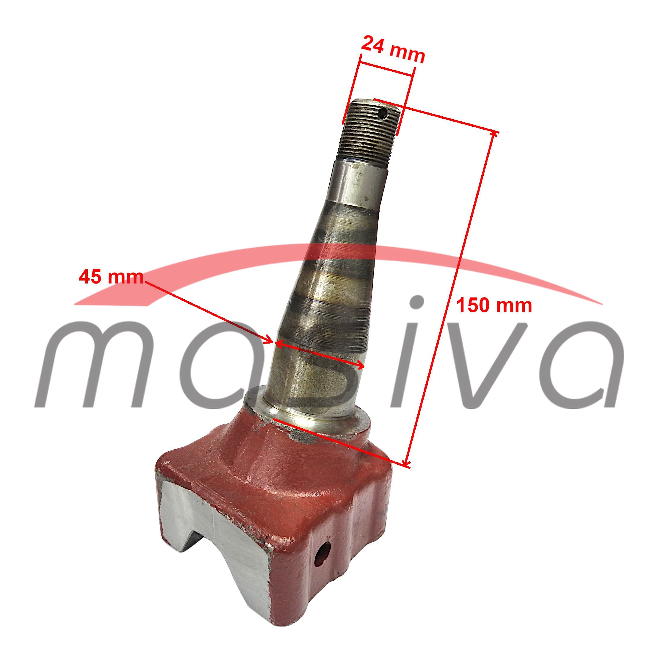 OSOVINA GLAVČINE NA RUKAVCU ZETOR 4911-7211 KOTAČ 7.50X16 | Masiva