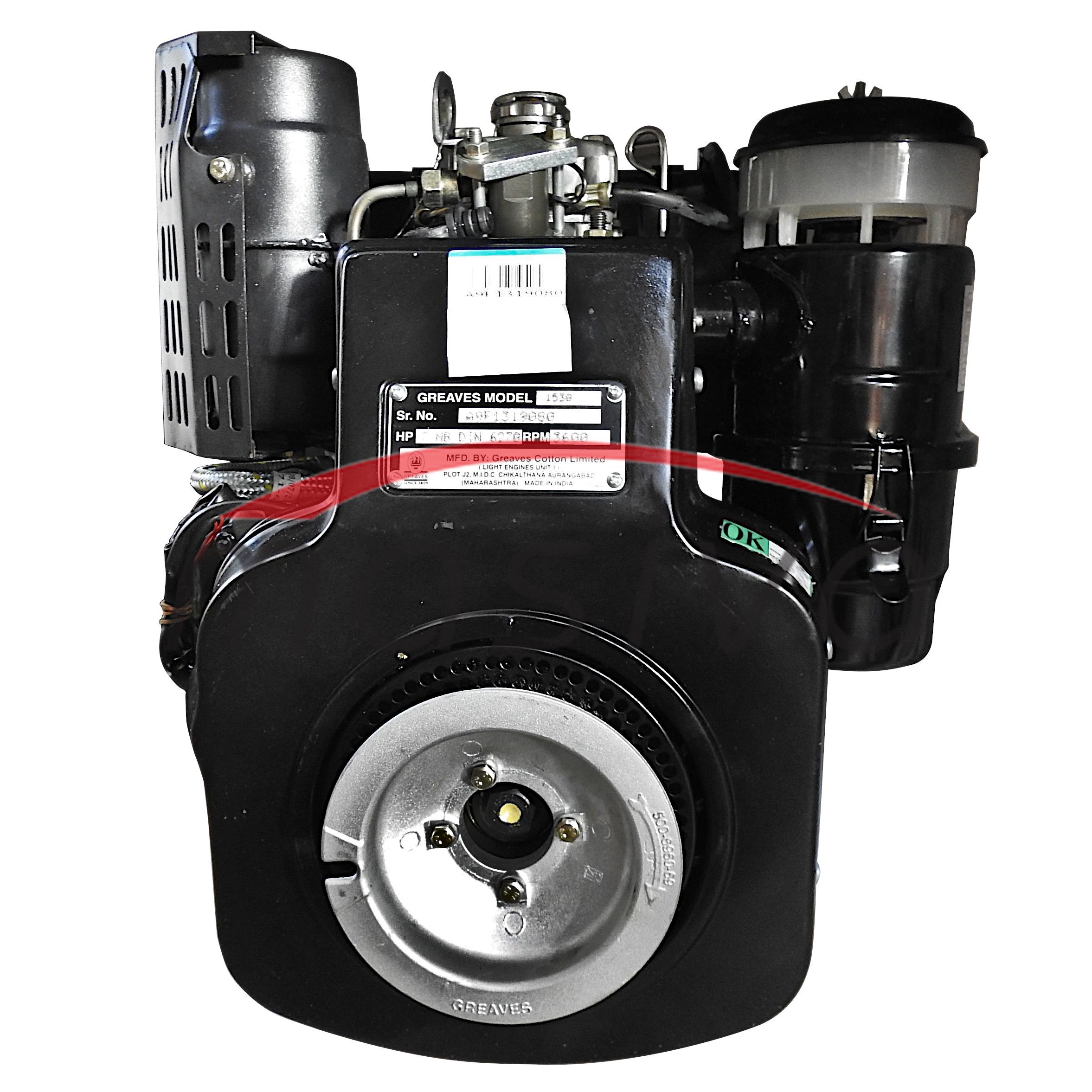 MOTOR 6LD-360 POLJOPRIVREDNI ELEKTRO START + RUČNI START 7,5 Hp IND ...