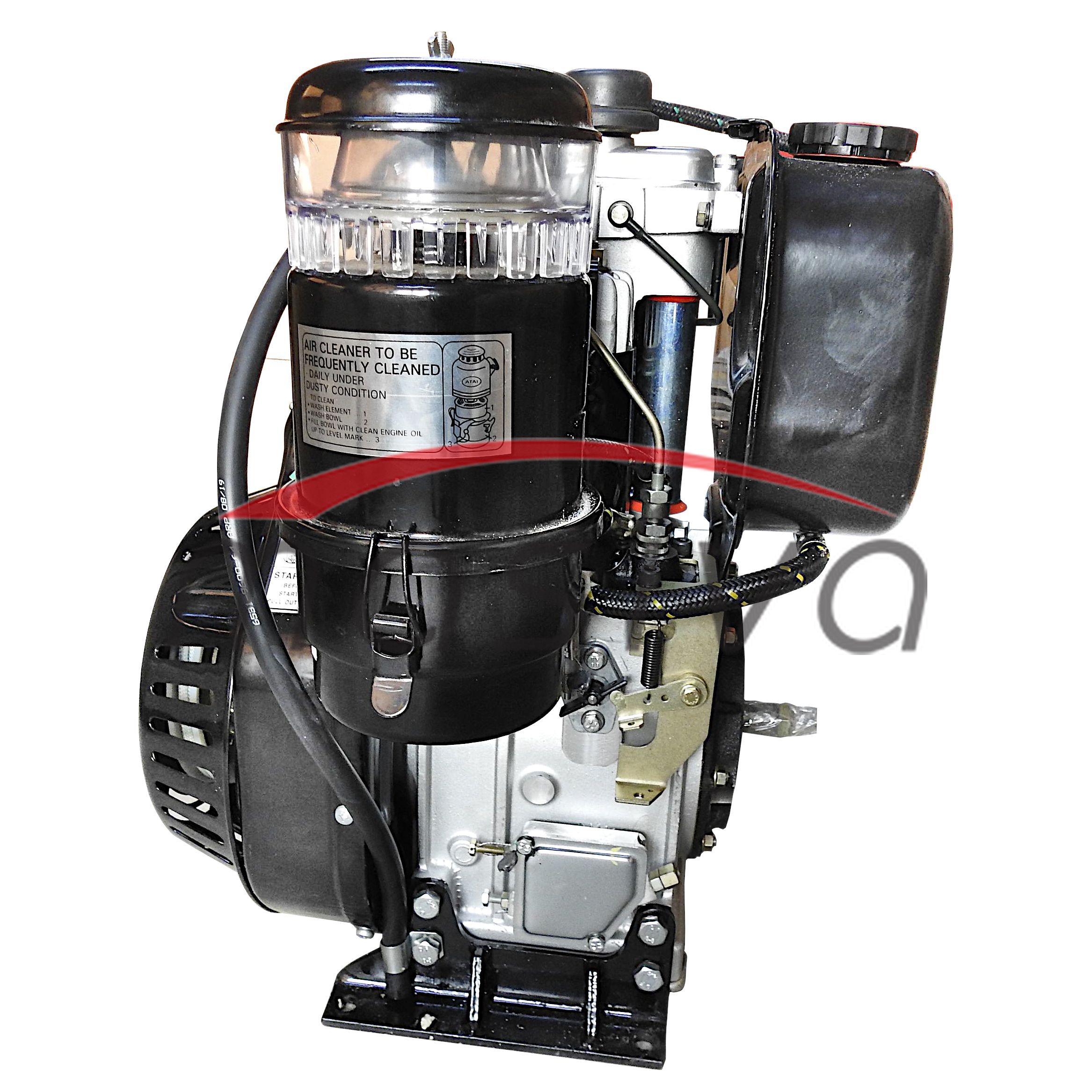 MOTOR 3LD-510 INDUSTRISKI ELEKTRO+POVRATNI RUČNI START 12 Hp IND. | Masiva