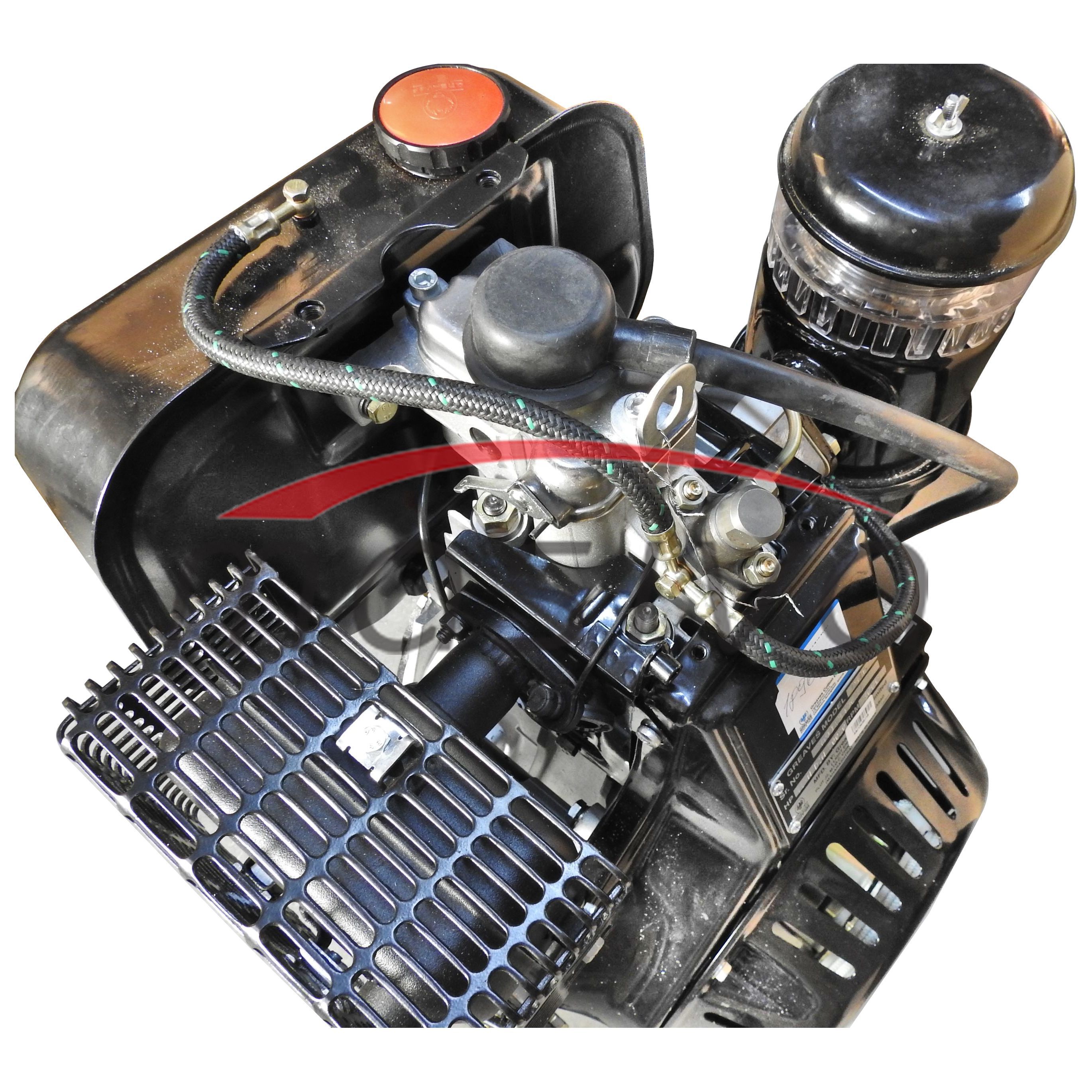 MOTOR 3LD-510 INDUSTRISKI ELEKTRO+POVRATNI RUČNI START 12 Hp IND. | Masiva