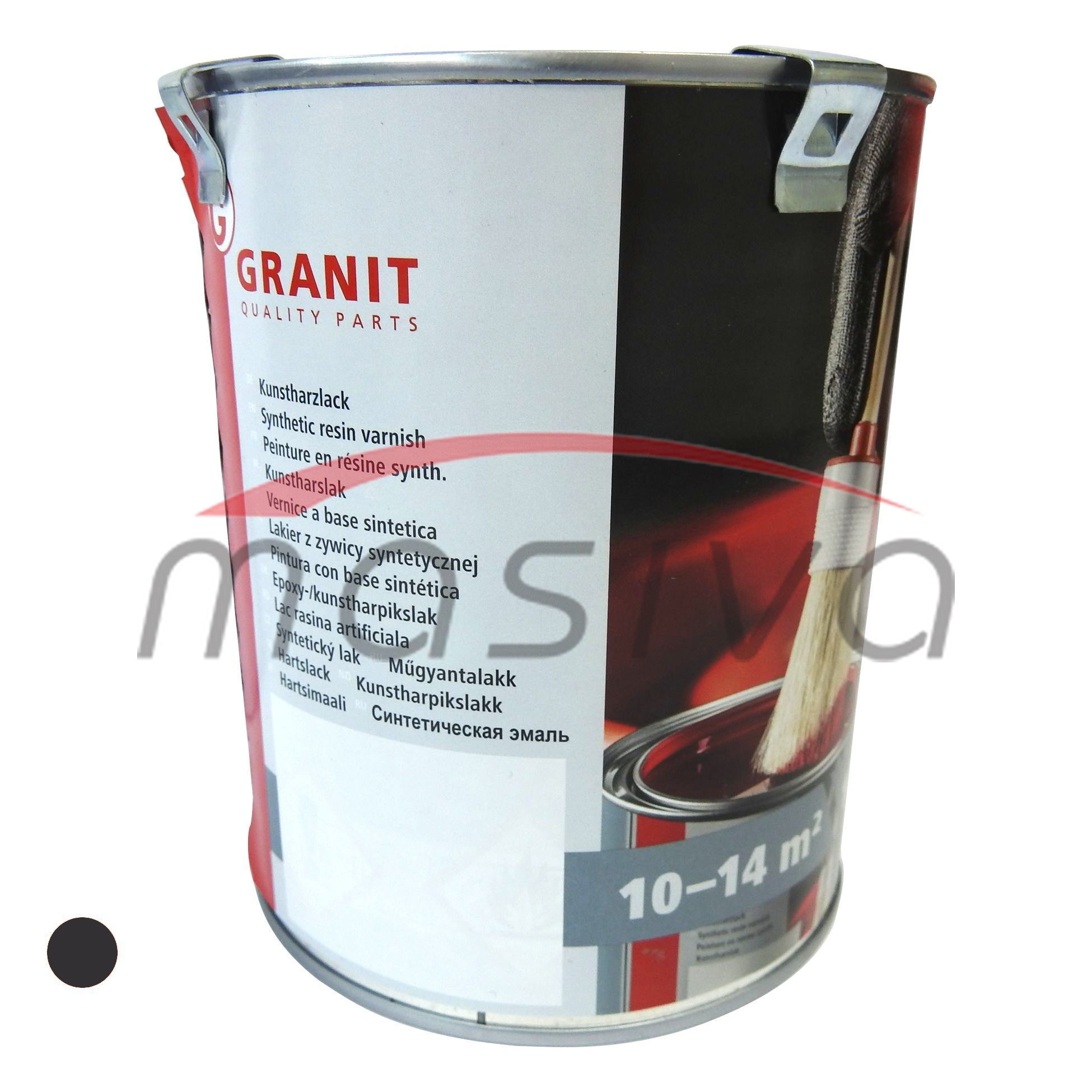 BOJA CRNA ZA TRAKTOR 1L GRANIT | Masiva