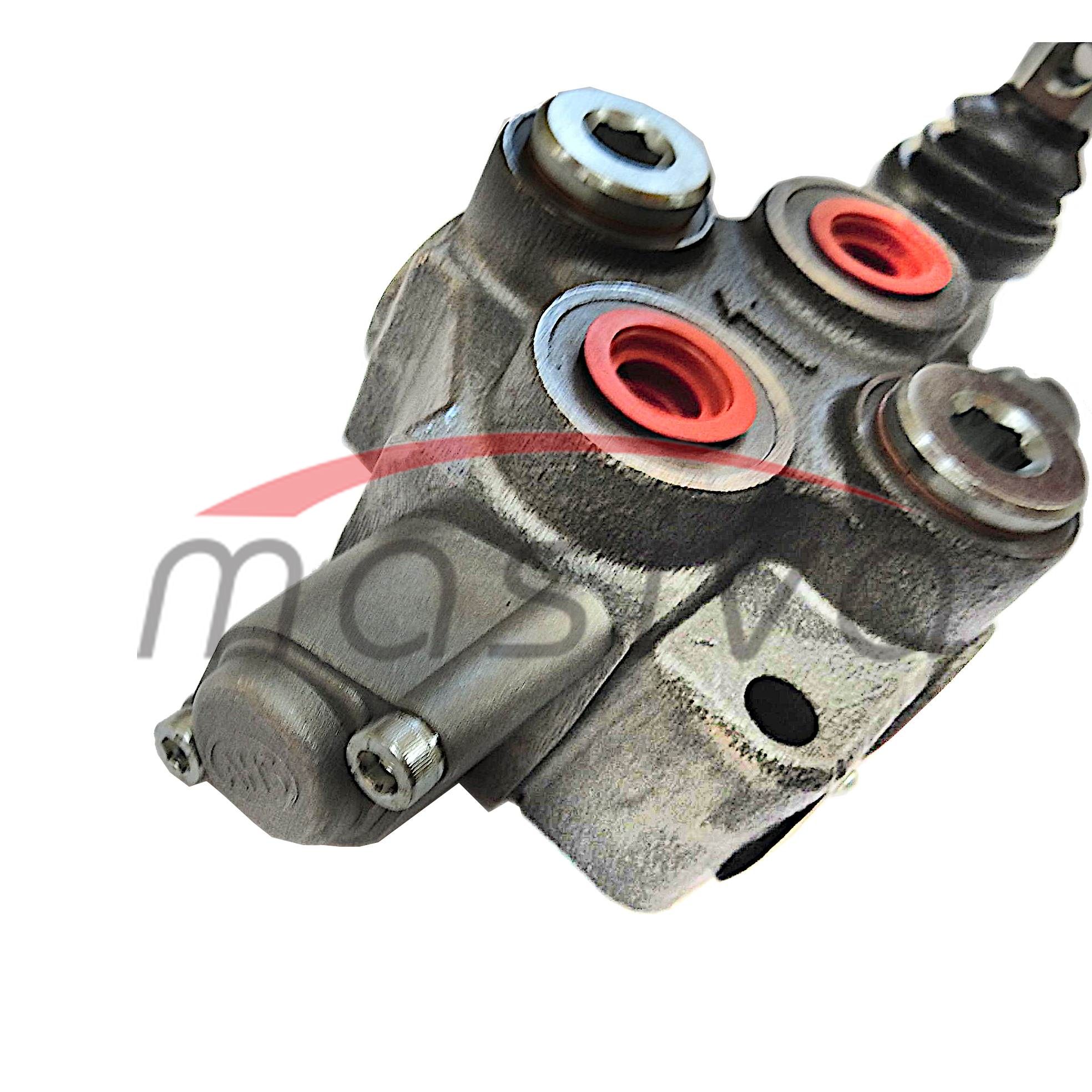 RAZVODNIK HIDRAULIKE DVORADNI JEDNA RUČICA 1/2" - 1/2" PROTOK 65 L/MIN ...